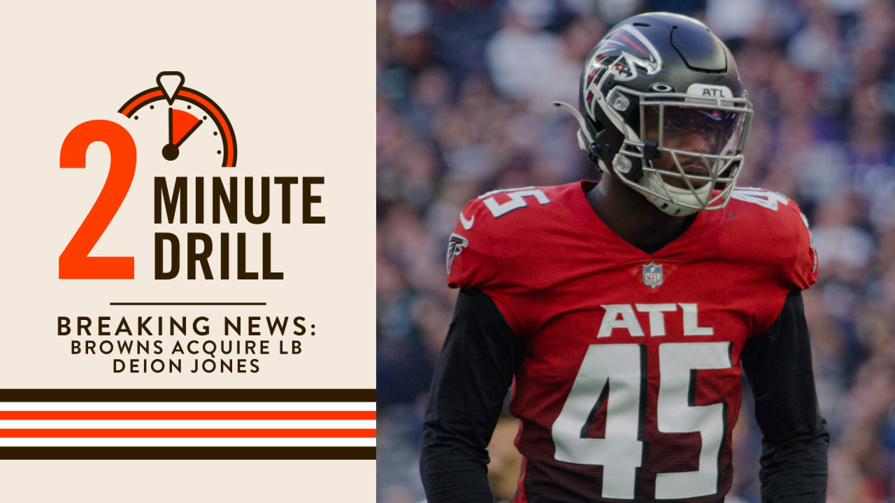 Browns acquire Linebacker Deion Jones