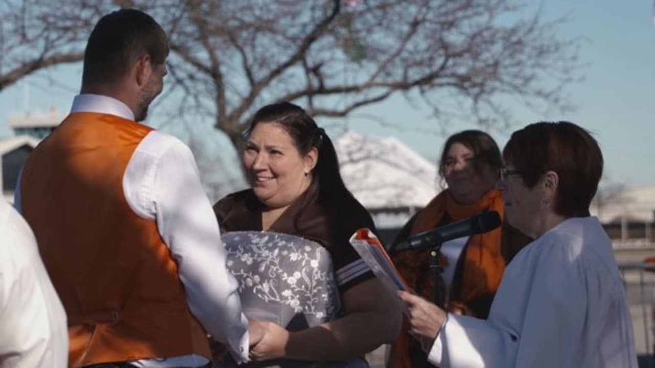 Fan Feature: It's a nice day for a Browns wedding
