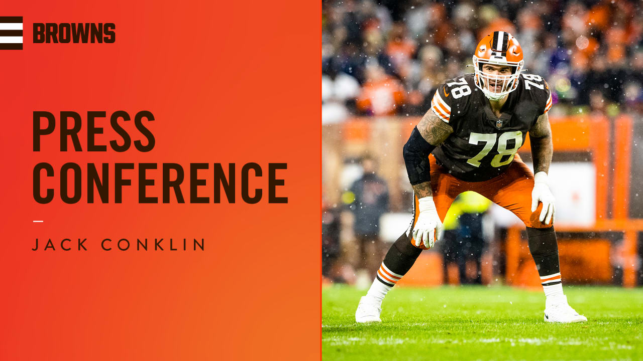 Jack Conklin: "Happy I get to be here for 4 more years" | Press Conference