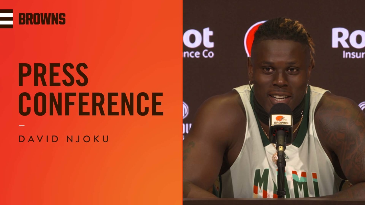 David Njoku: Signing a 4-year deal here in Cleveland means everything ...