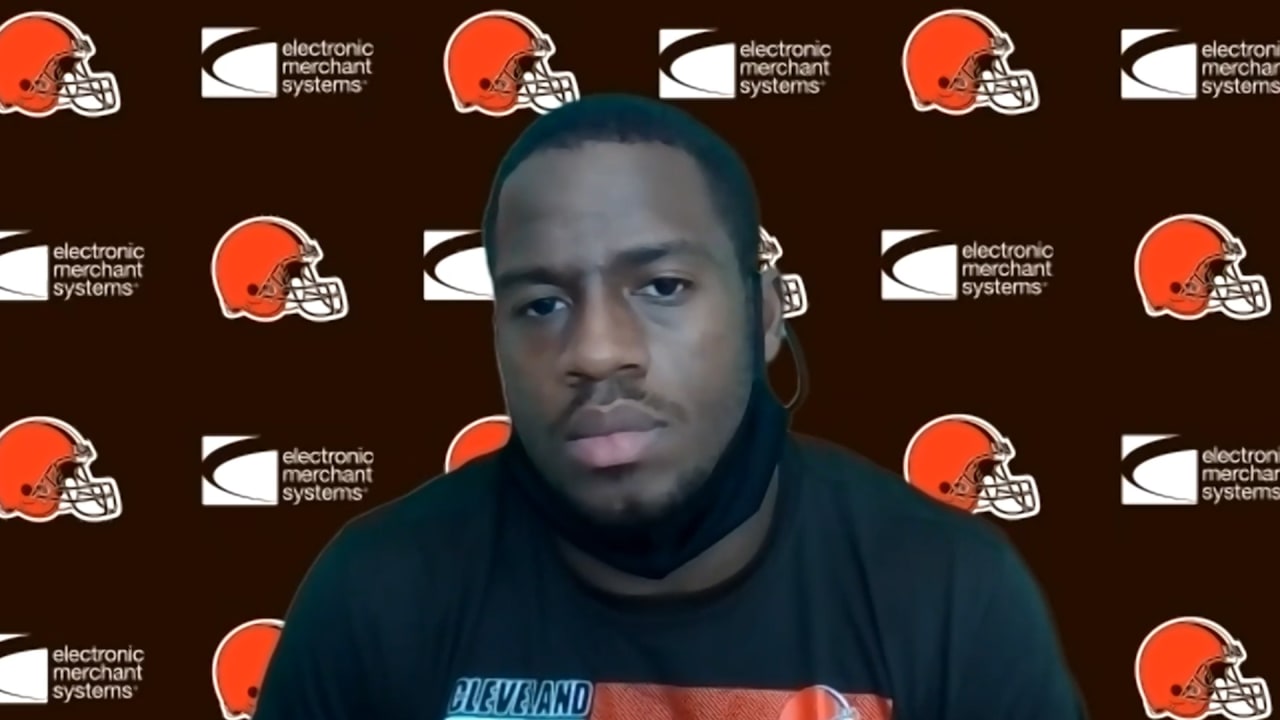 Nick Chubb: "I think we did a great job running the ball."