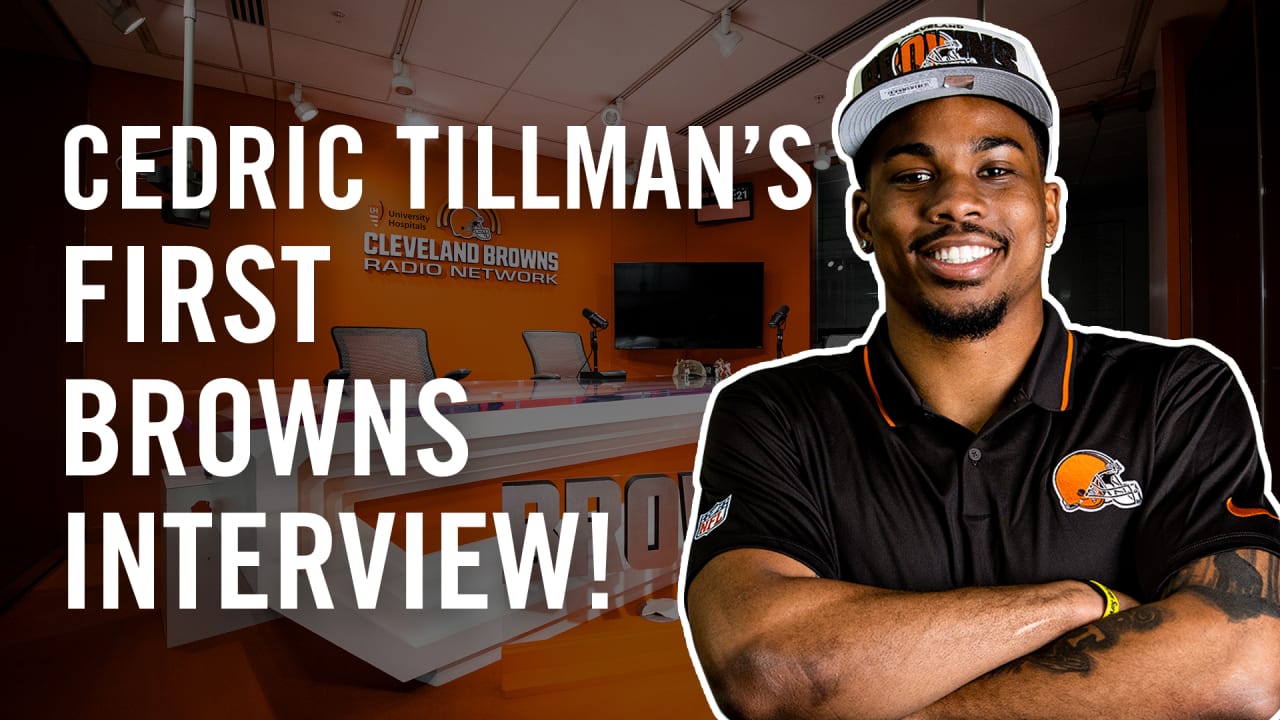 Cedric Tillman Exclusive First Interview in Studio with the Cleveland ...