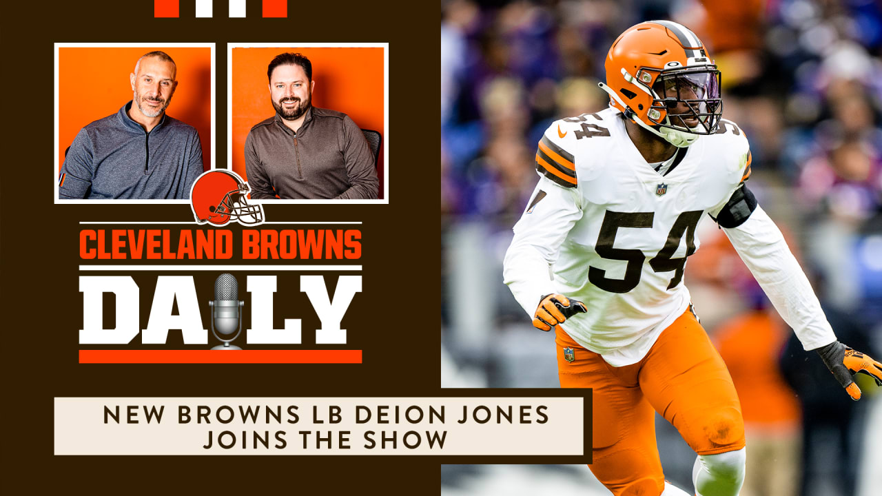 Cleveland Browns Daily – New Browns LB Deion Jones joins the show