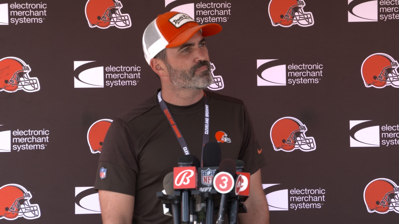 Kevin Stefanski: "We want to make sure everyone's mind and body is right."