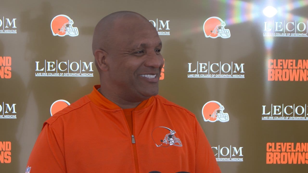 Hue Jackson: It feels good to have this kind of depth