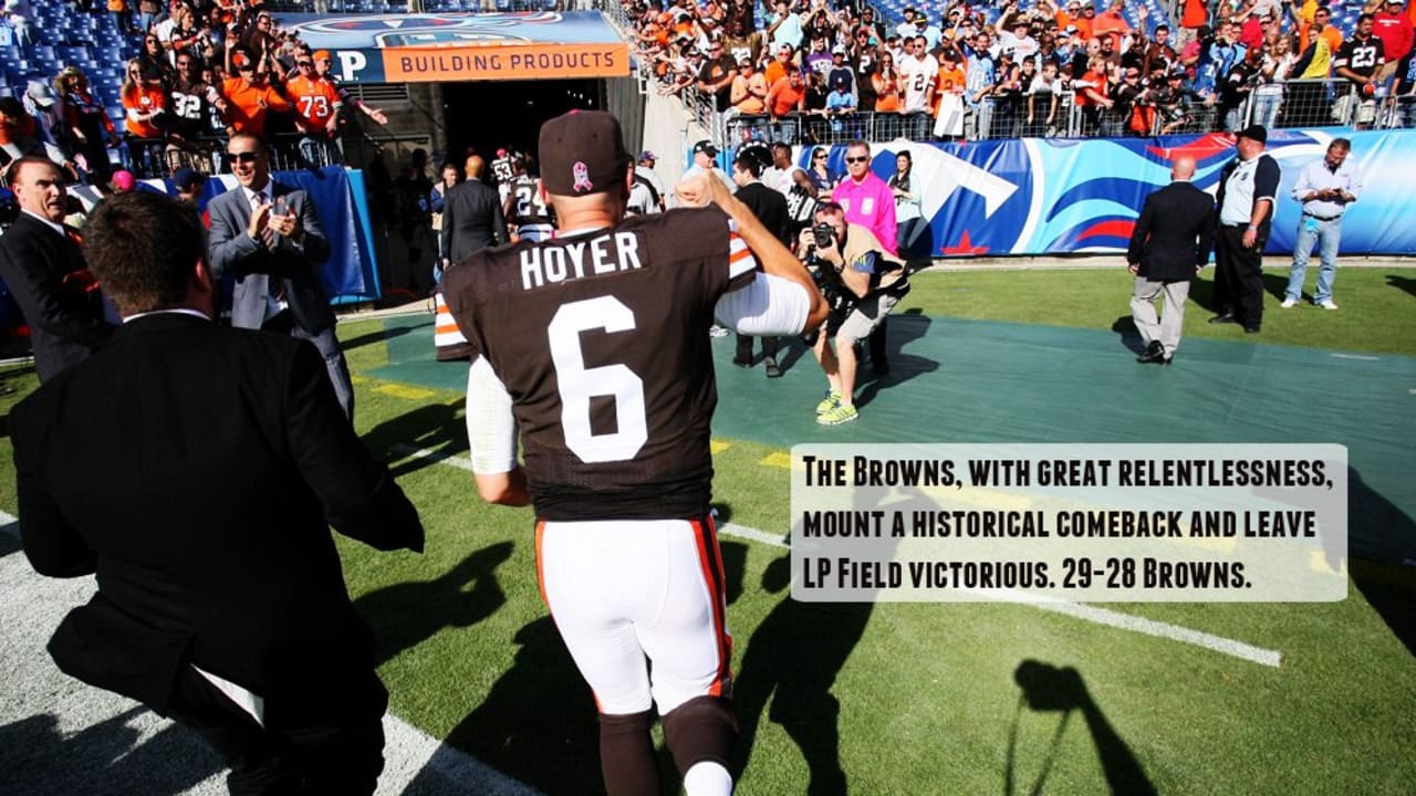 Victory Visuals: Browns vs. Titans