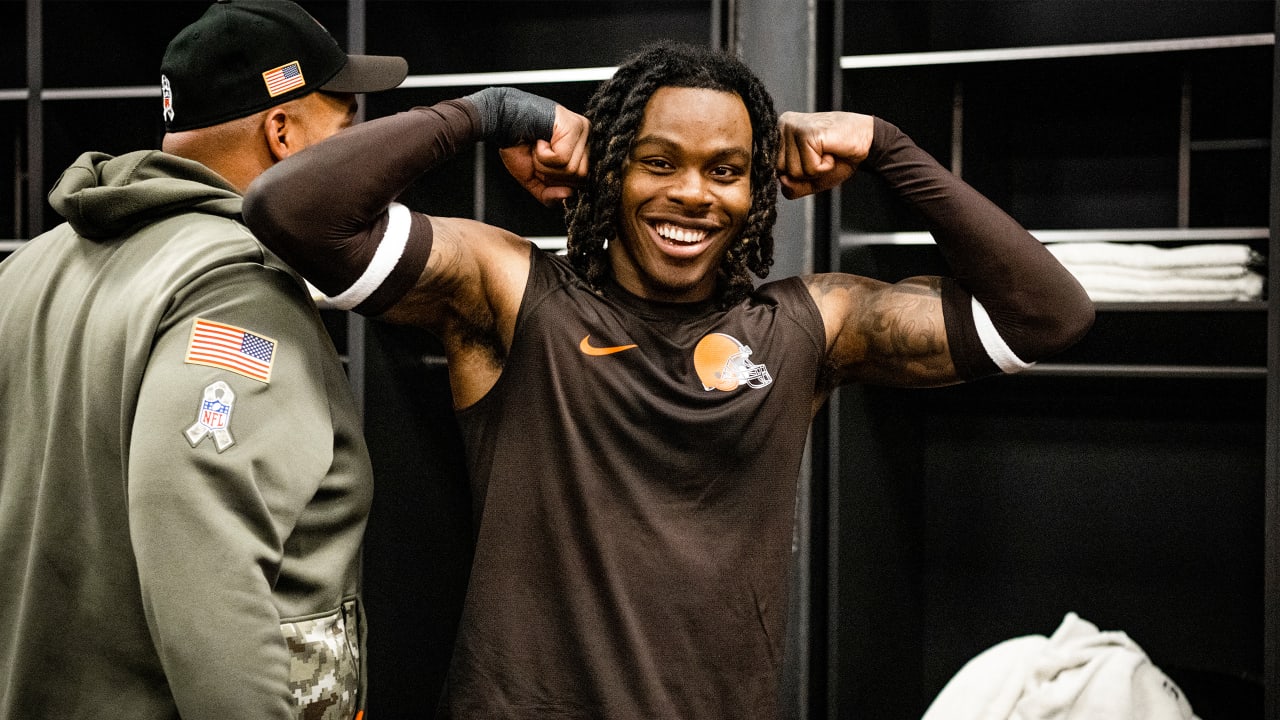 M.J. Emerson Jr. showcases remarkable rookie growth vs. Bucs