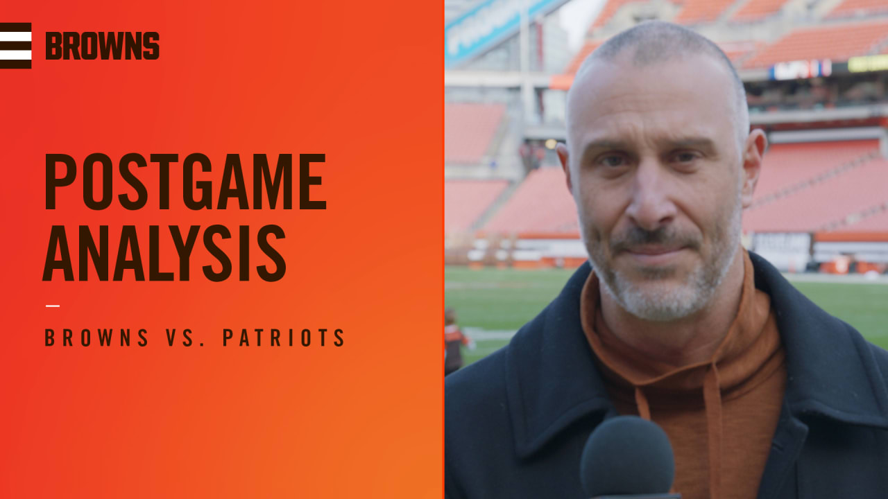 Browns vs. Patriots Postgame Analysis | Cleveland Browns