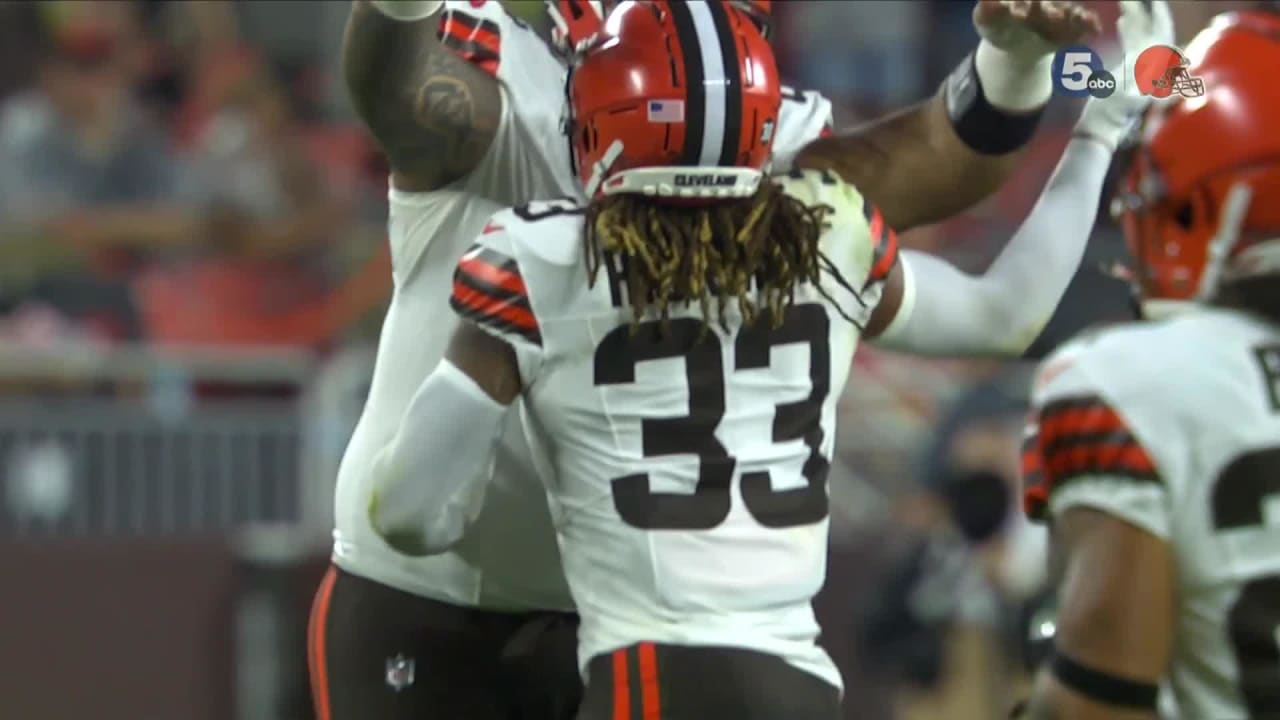 Ronnie Hickman answers with interception on consecutive plays