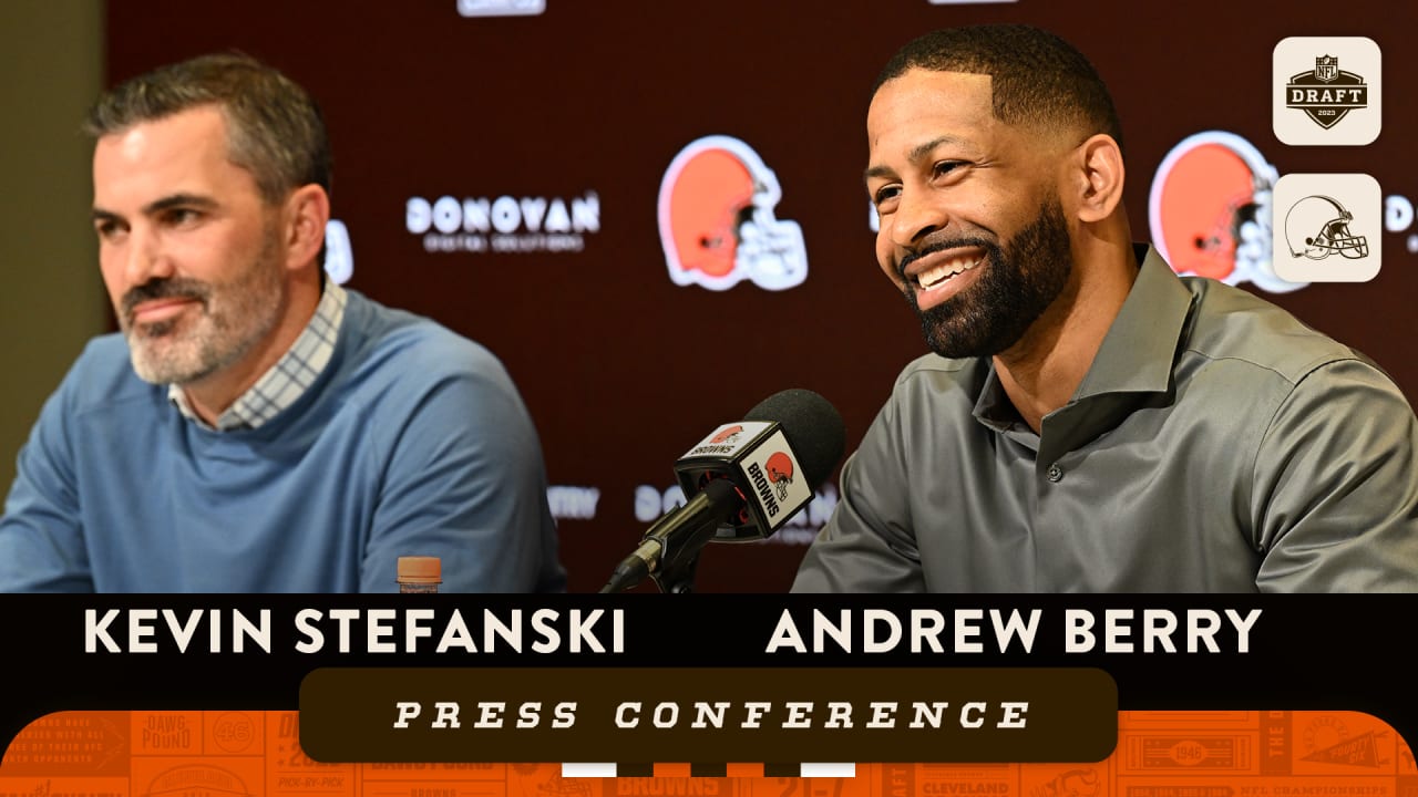Andrew Berry & Kevin Stefanski NFL Draft Press Conference