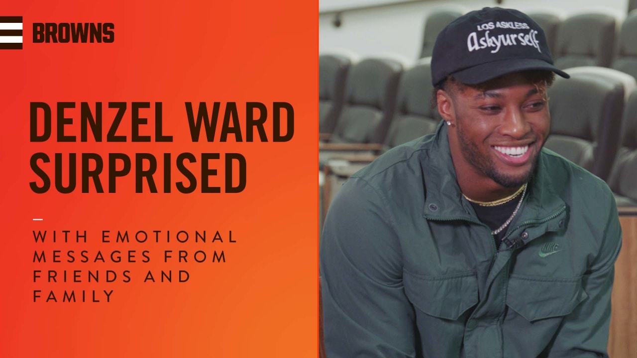 Denzel Ward Surprised With Emotional Messages From Friends and Family