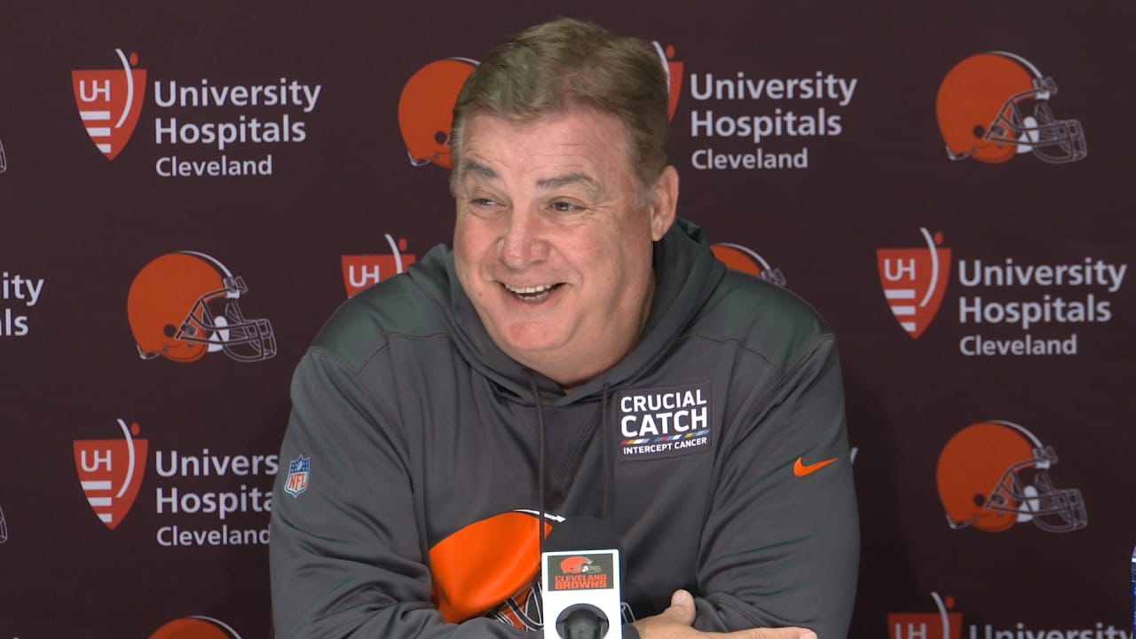 Browns ST coordinator Amos Jones, LBs coach Blake Williams press ...