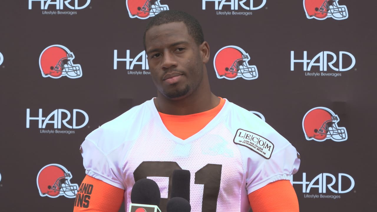 Nick Chubb: The linemen up front have been opening up big holes for us