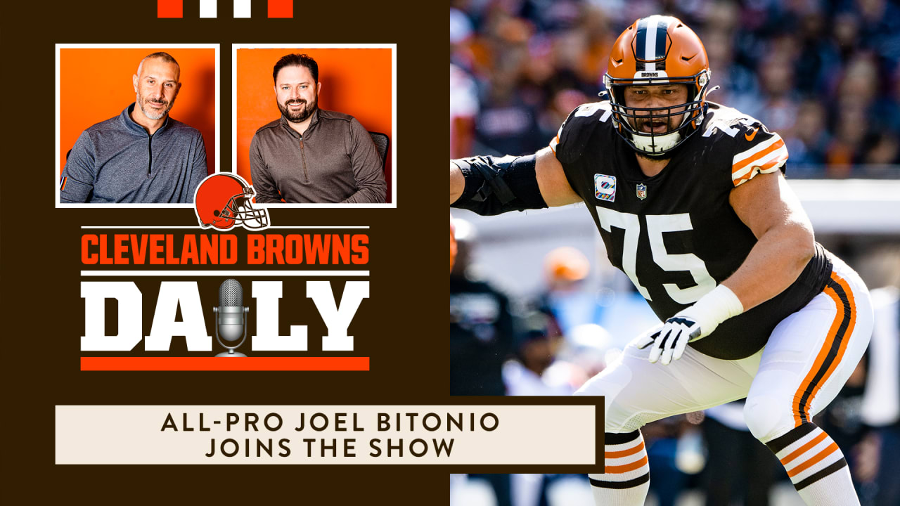 Cleveland Browns Daily – All-Pro Joel Bitonio joins the show