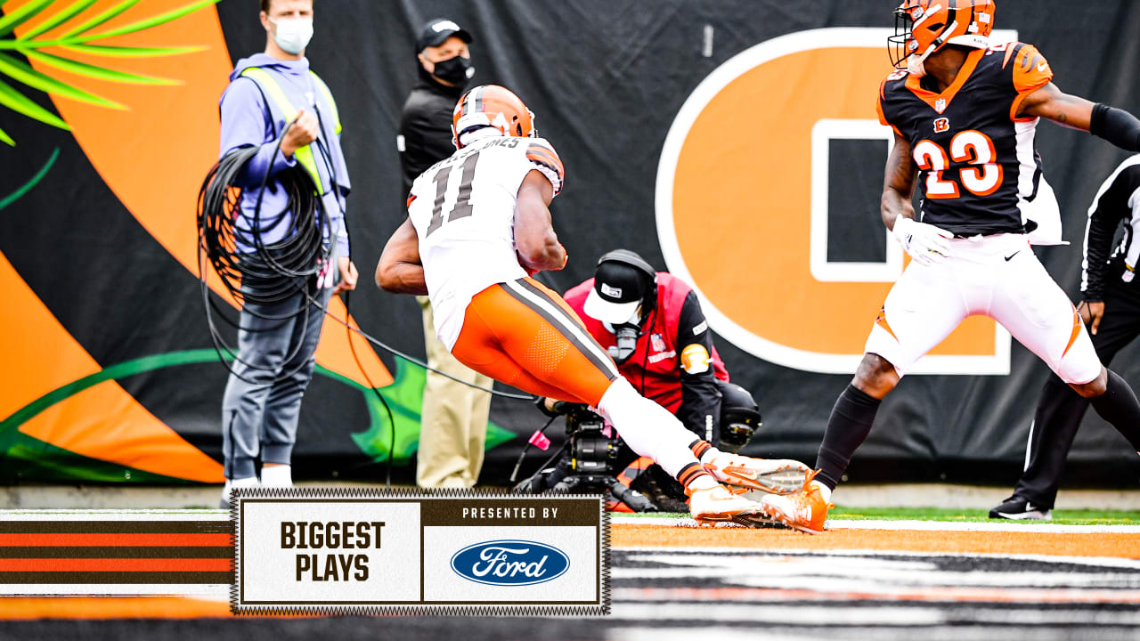 6 plays that changed the game in the Browns’ win over the Bengals