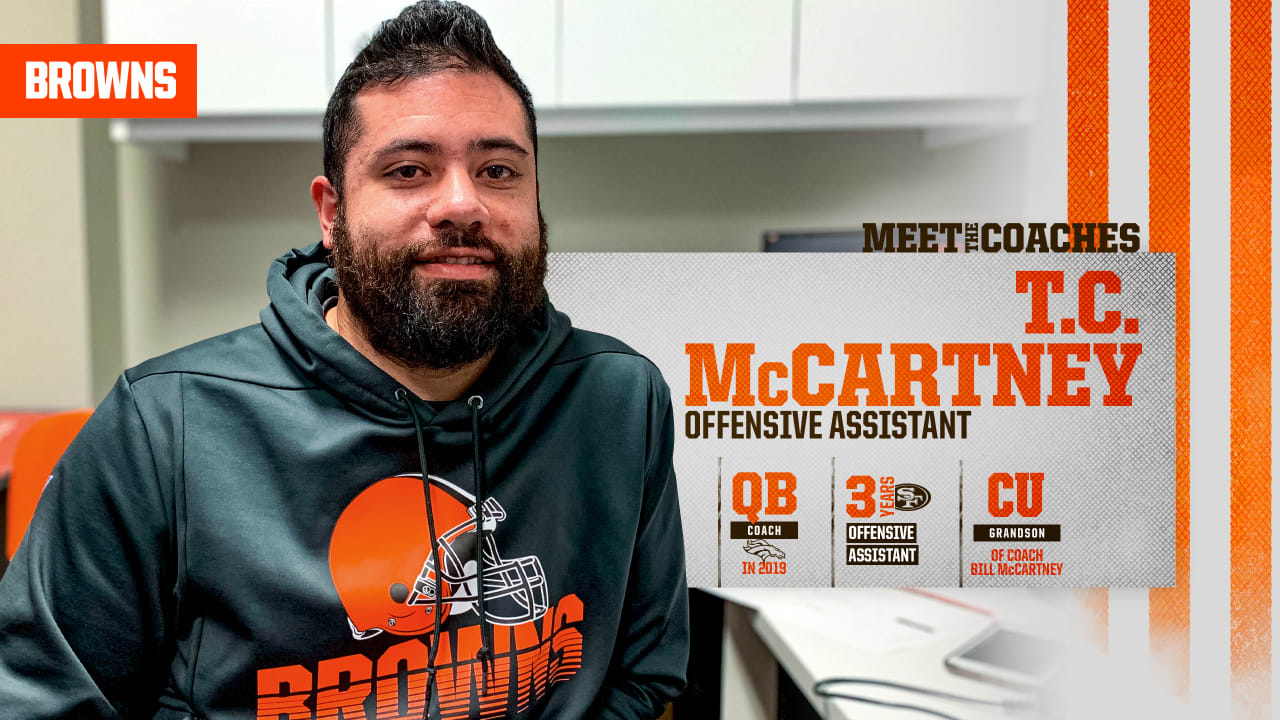 T.C. McCartney named Browns offensive assistant