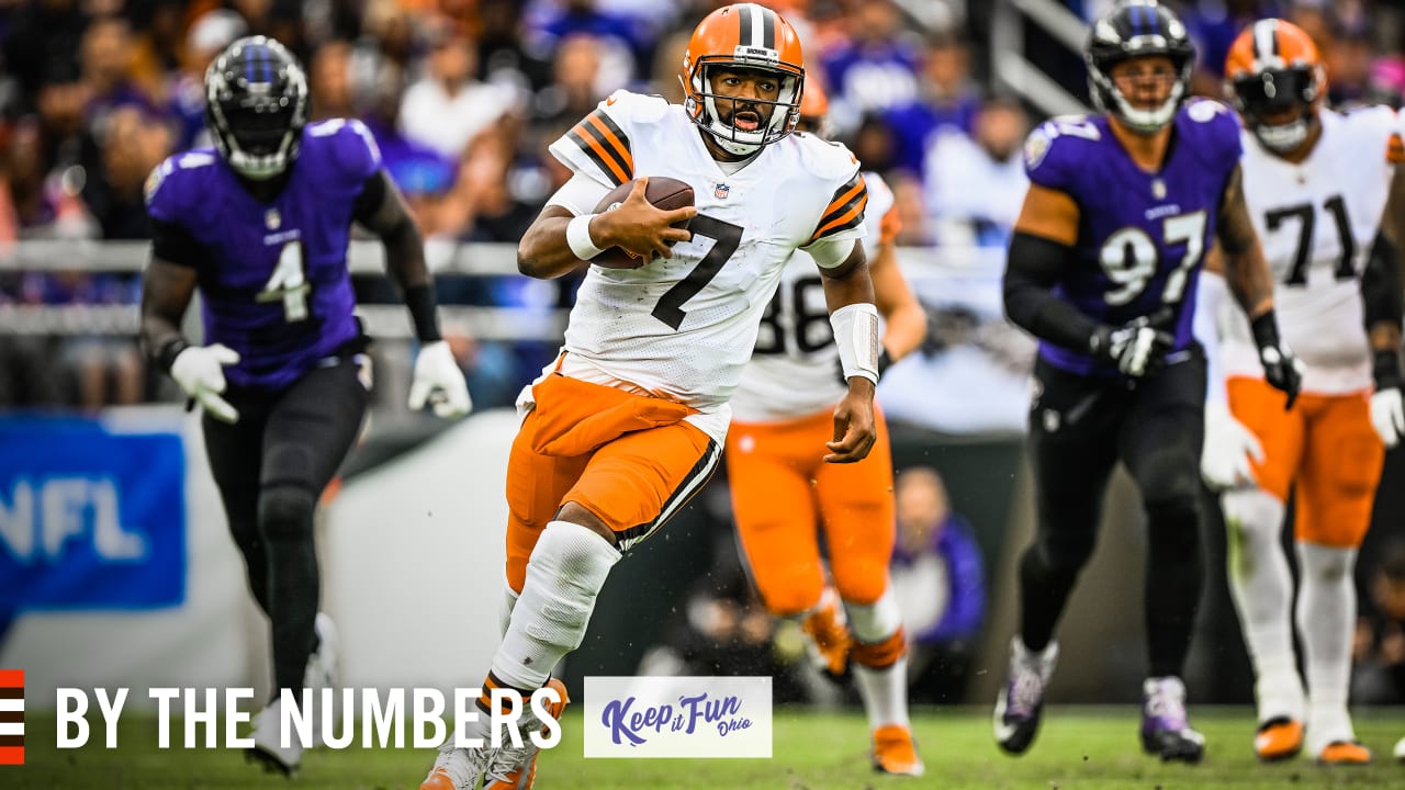 By the Numbers: Sacks, 3rd downs slow down Browns offense