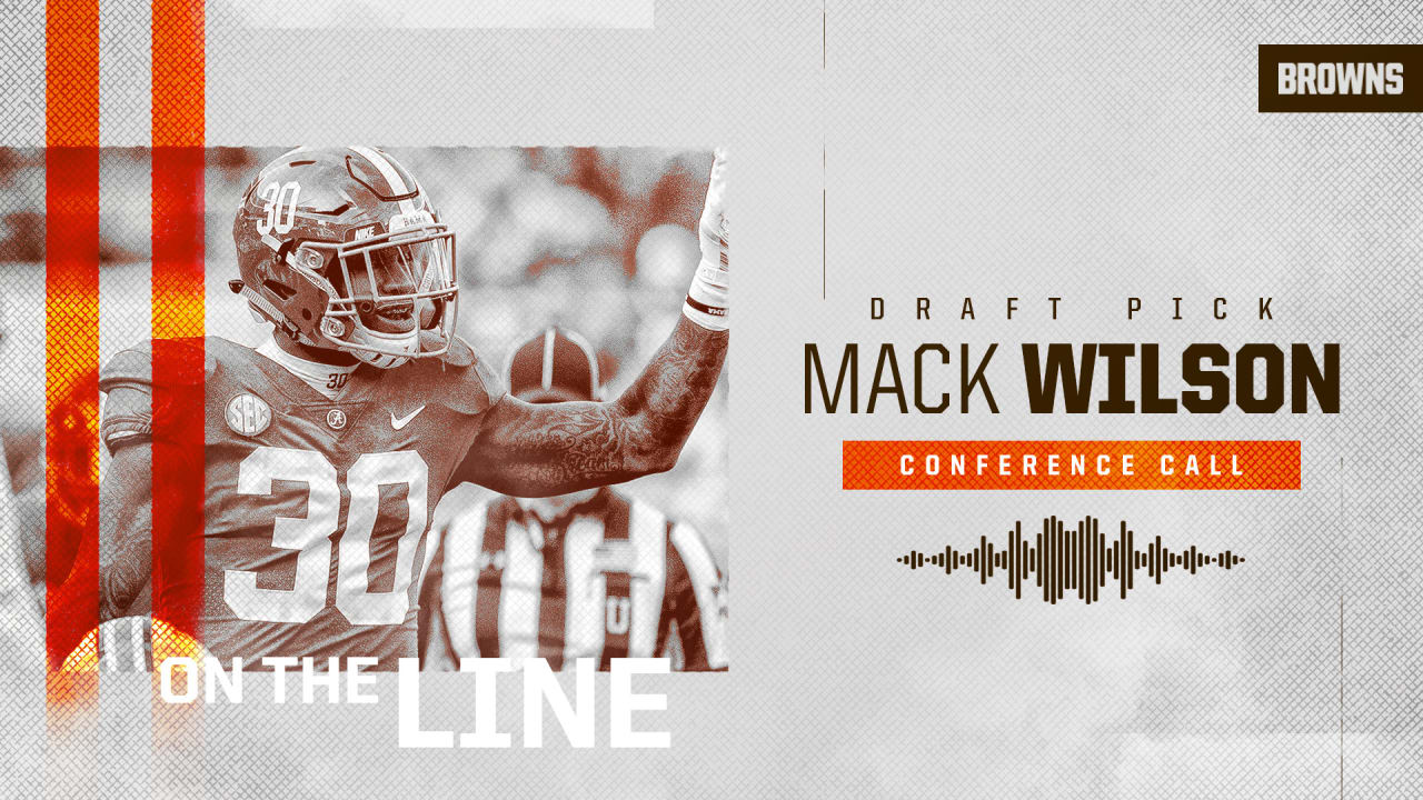 Mack Wilson: "I feel like I was the best linebacker in the draft"