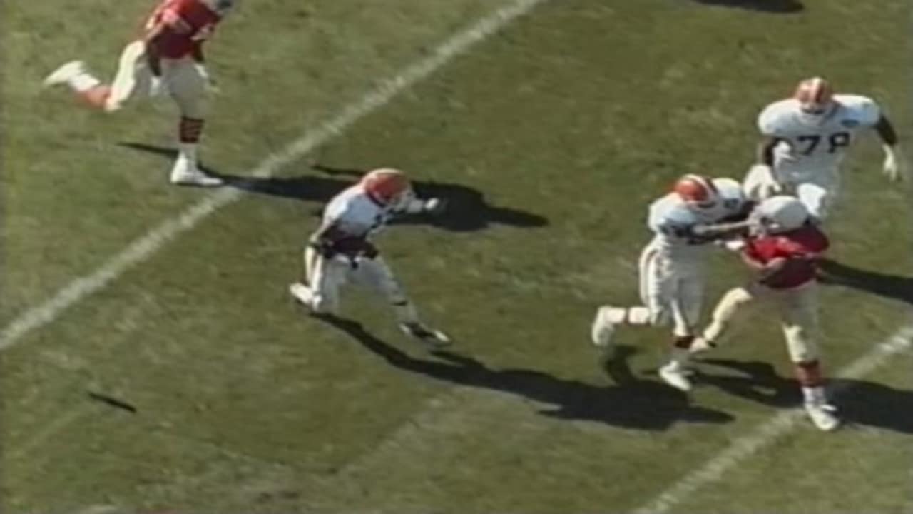 Eric Turner's pick-6 on the Cardinals - 9/18/94