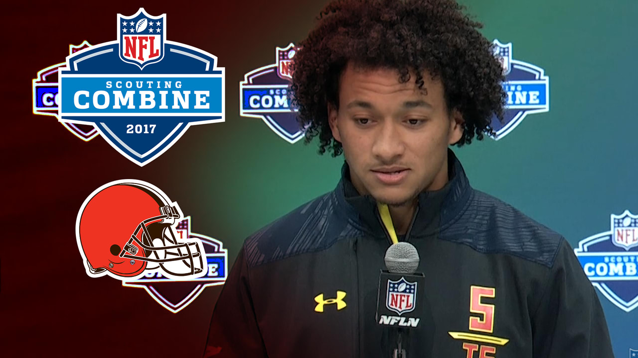 2017 Combine: Evan Engram Press Conference