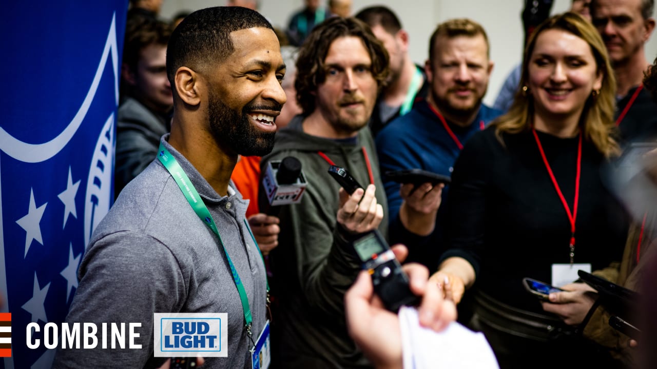 Photos: Andrew Berry at the 2023 NFL Combine