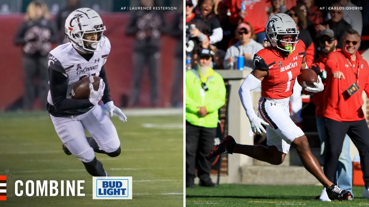 Speedy Cincinnati wideouts Tyler Scott, Tre Tucker represent Northeast ...