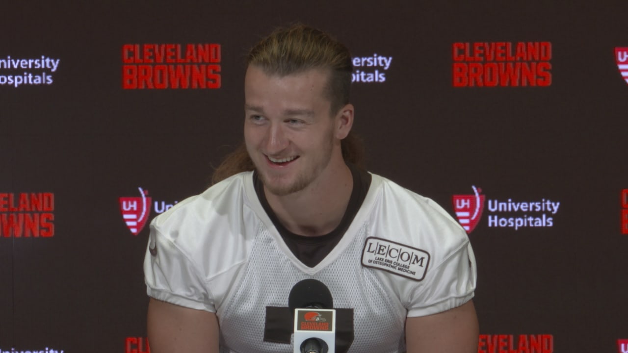 Jamie Gillan: "My goal was to come here and play for Cleveland"