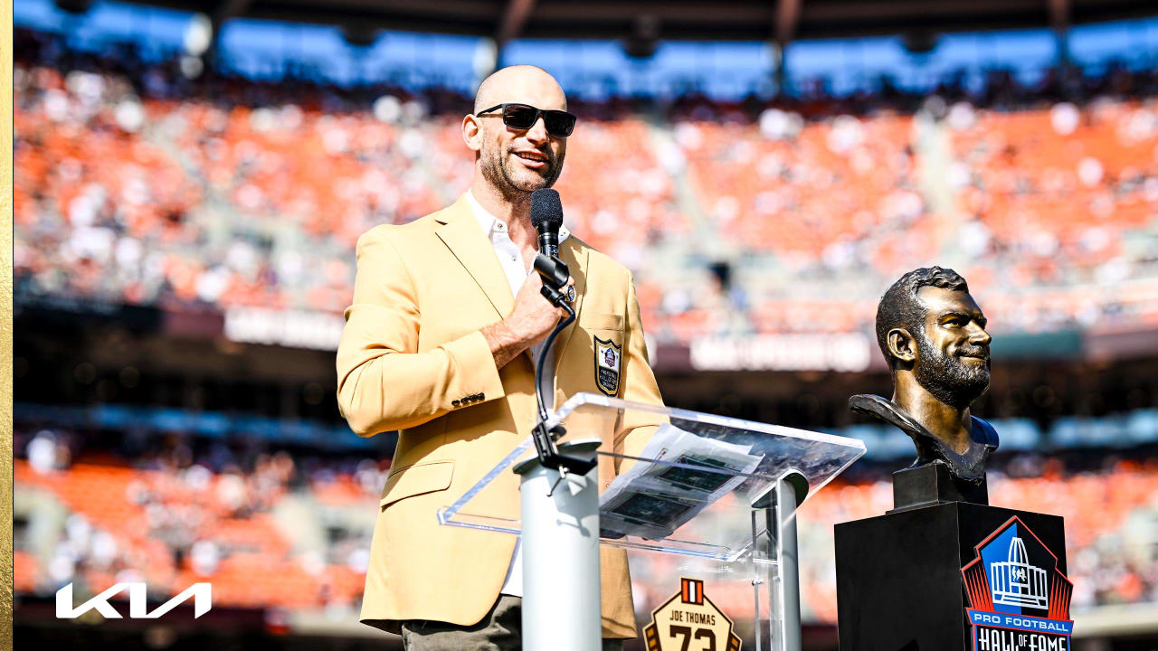 Photos: Joe Thomas - Browns Ring of Honor Induction