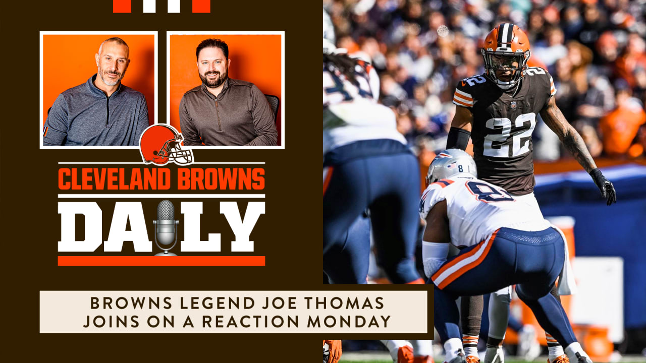 Cleveland Browns Daily – Browns Legend Joe Thomas joins on a reaction ...