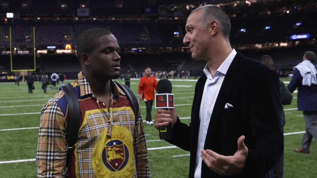 Antonio Callaway Postgame Interview vs. Saints