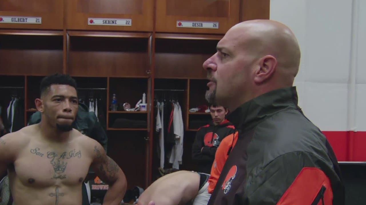 EXCLUSIVE: Coach Pettine's Victory Speech