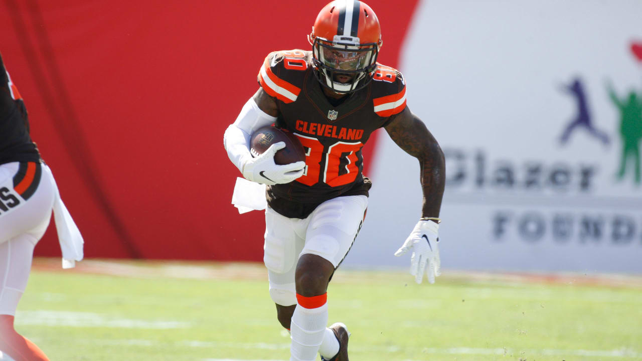 Browns player press conferences - Chubb, Landry, Ward