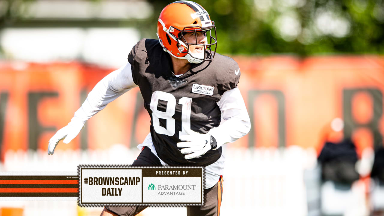 #BrownsCamp Daily: Why tight end is emerging as one of the team's ...