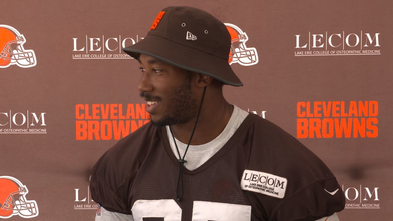 Garrett: I want to show my dominance on the field