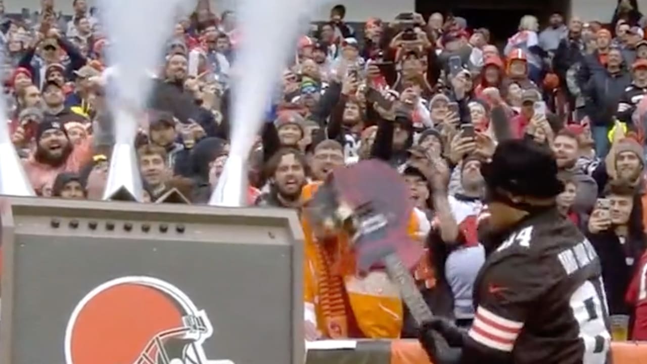 Check out the Week 12 pregame guitar smash from Webster Slaughter