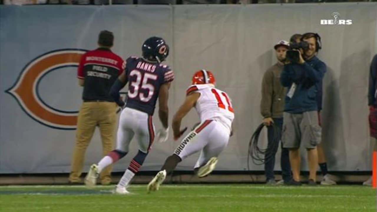 Kevin Hogan hits Jordan Leslie in corner of end zone for TD