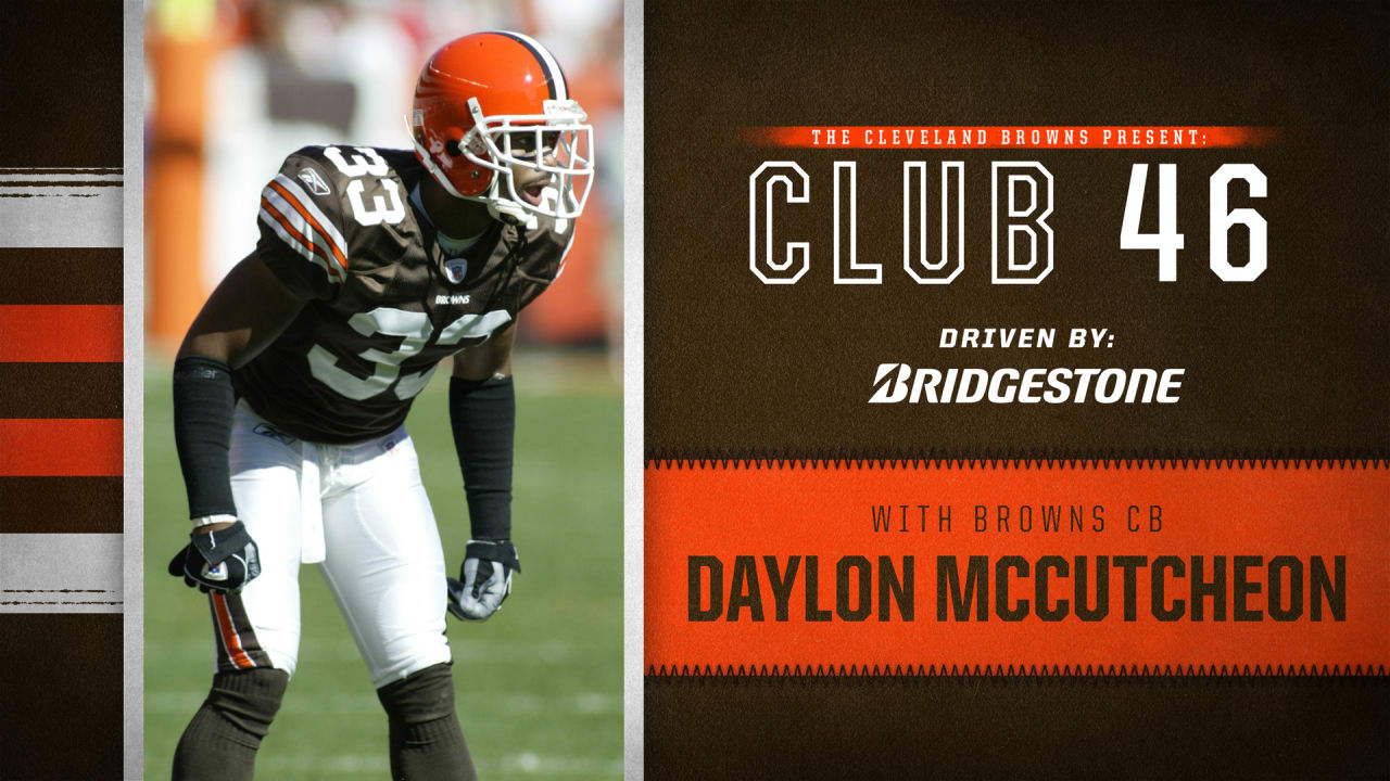Daylon McCutcheon Discusses His Career With The Cleveland Browns ...