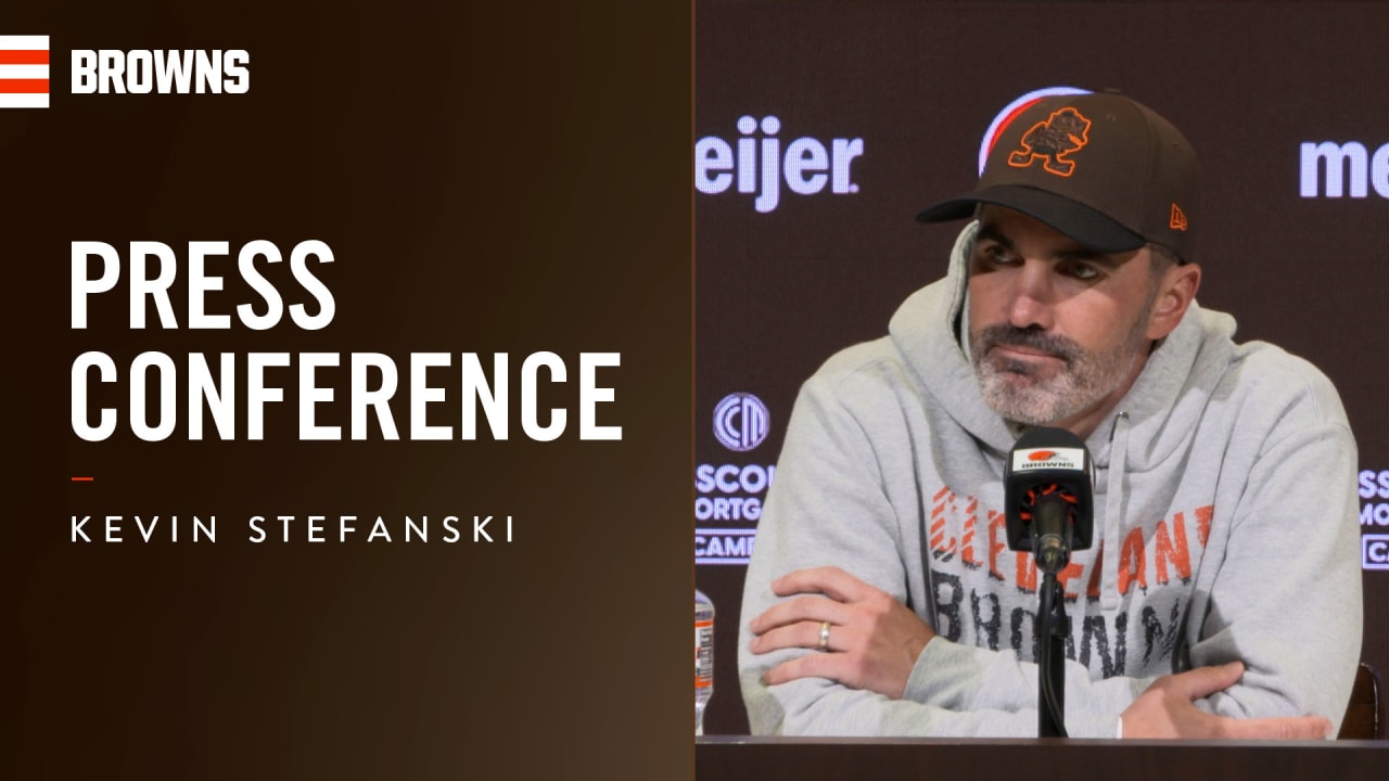 Kevin Stefanski: "We do want to do our job, we also want to do more."