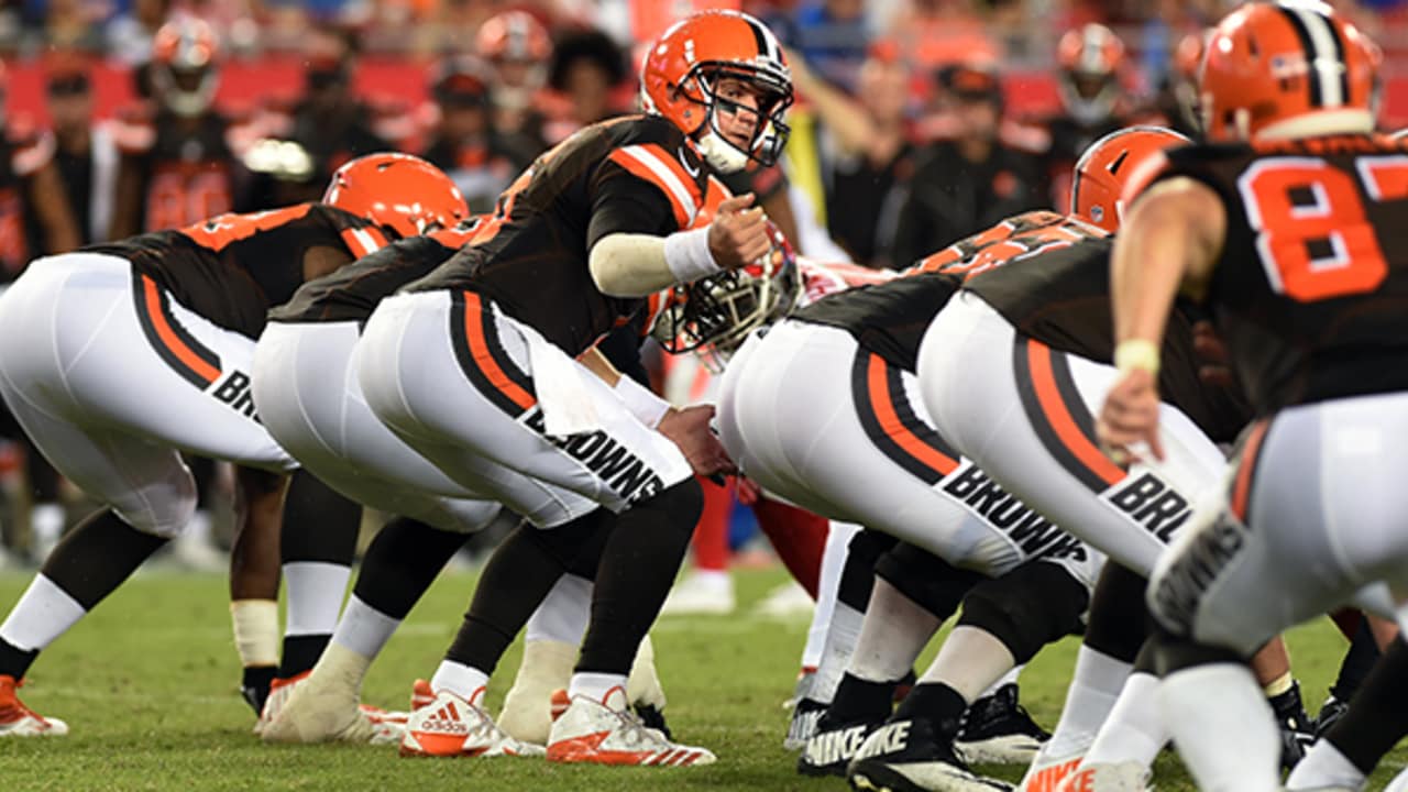 Cleveland Browns unofficial depth chart vs. Bears - 8/28