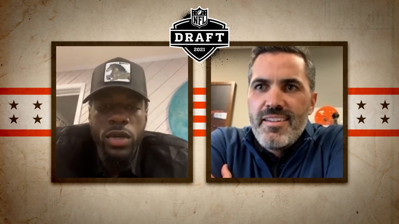 Jeremiah Owusu-Koramoah hears from Andrew Berry, Kevin Stefanski and ownership