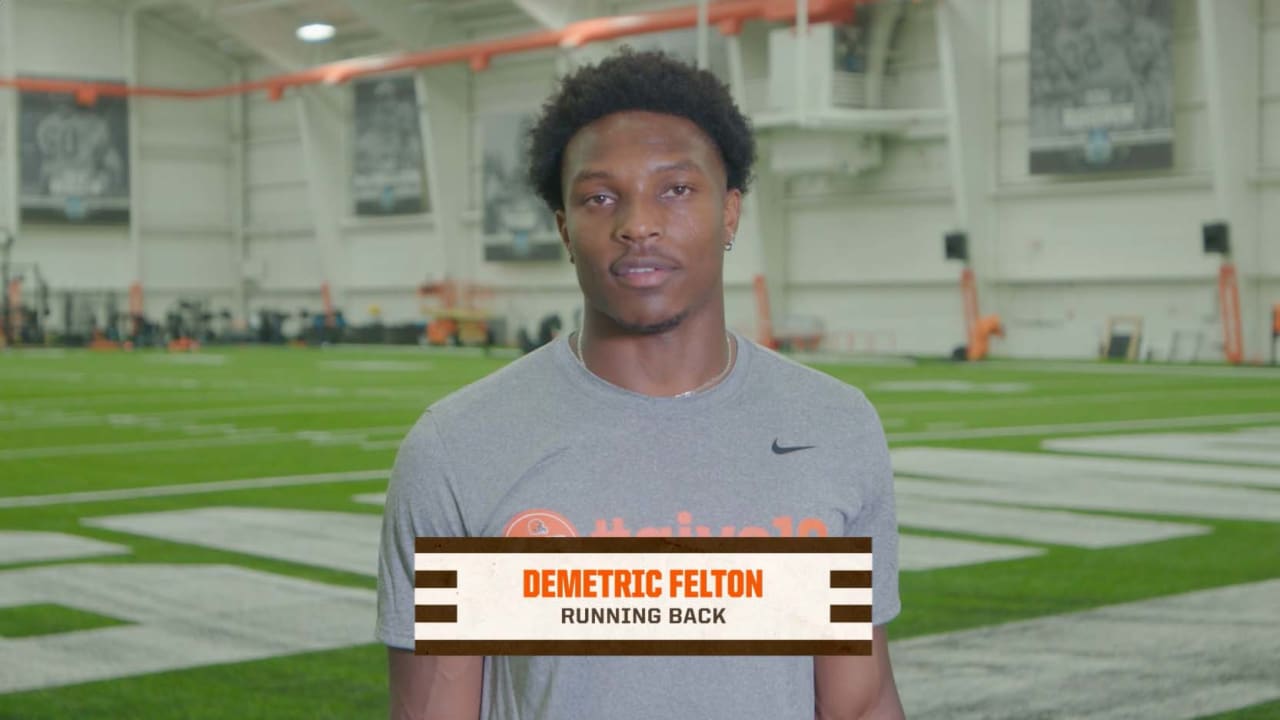 Demetric Felton Shares Youth Football Memory