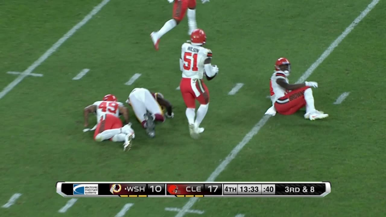 Return of the Mack! Wilson grabs INT No. 2 in preseason debut