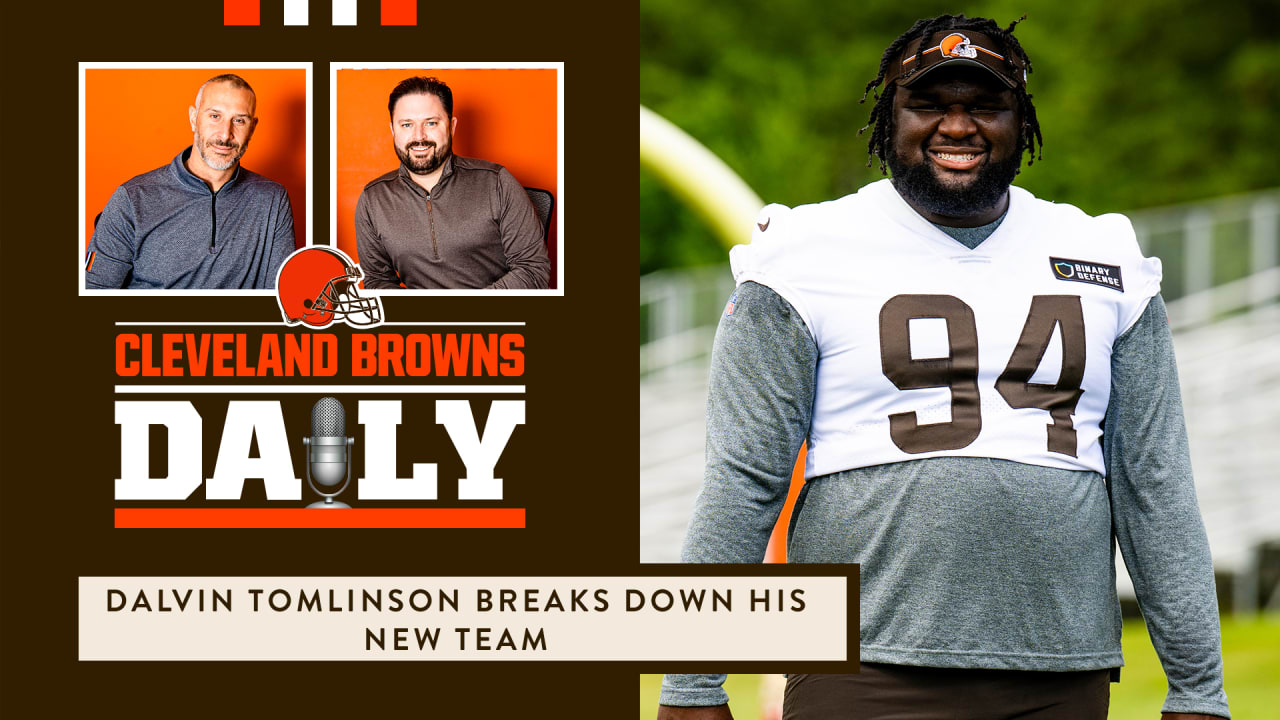 Dalvin Tomlinson breaks down his new team | Cleveland Browns Daily | 7 ...