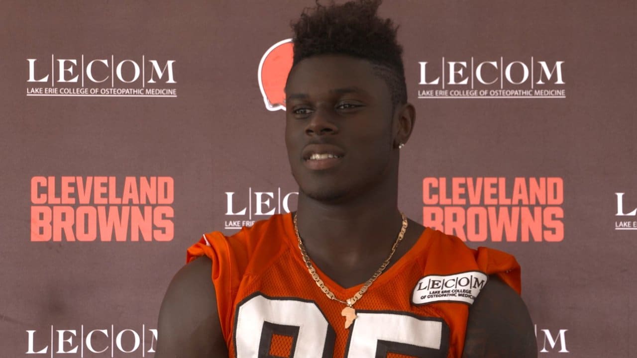 Njoku: Just trying to play hard and have fun