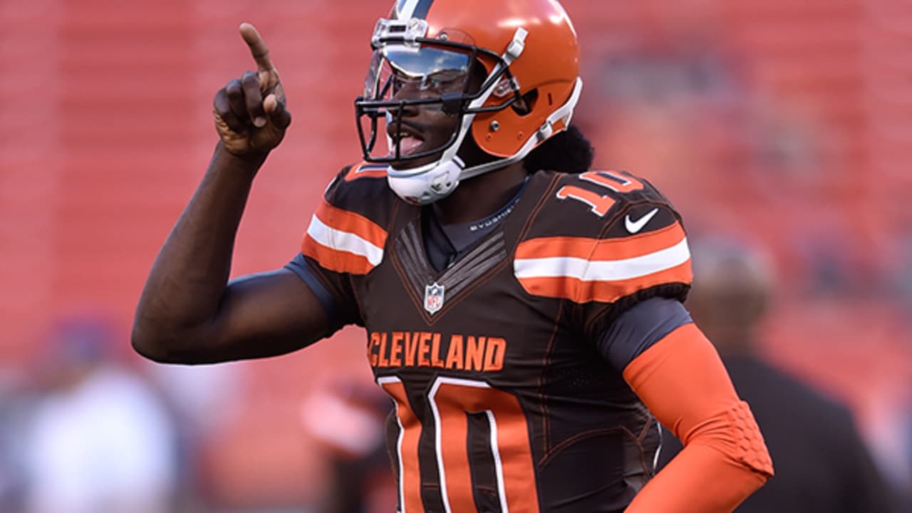 Browns QB Robert Griffin III press conference - 12/8