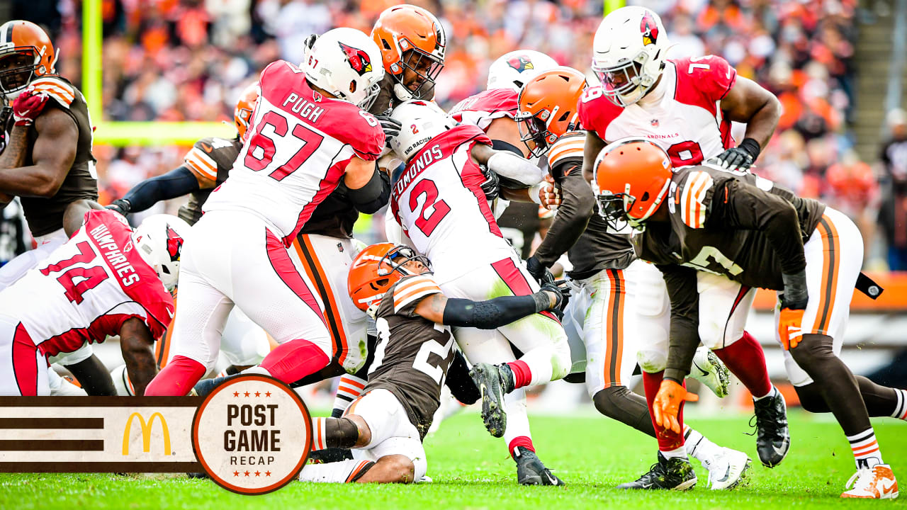 Browns fall to Cardinals in 1st home loss of 2021