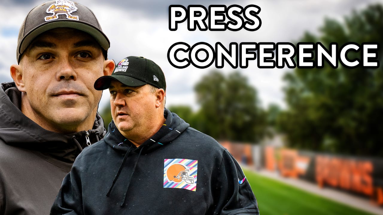 Bubba Ventrone & Alex Van Pelt Press Conference | Cleveland Browns