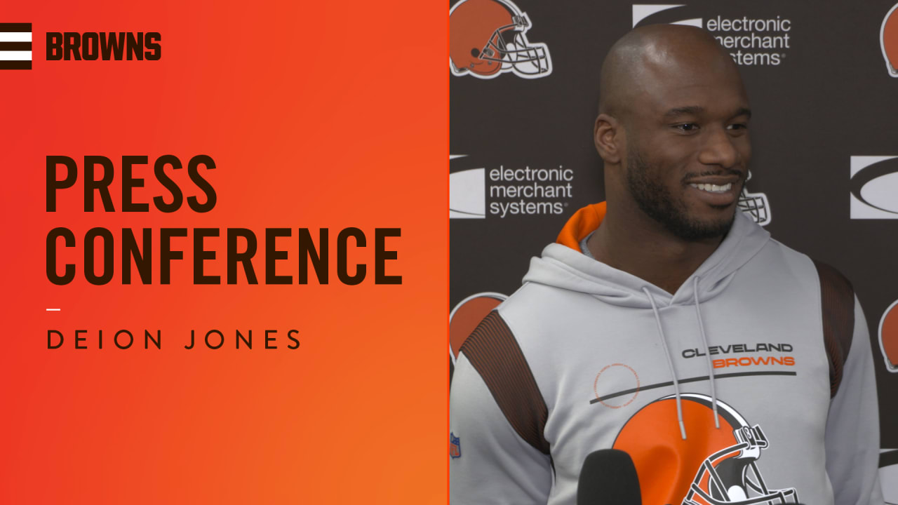 Deion Jones: "I'm excited to be a Cleveland Brown"