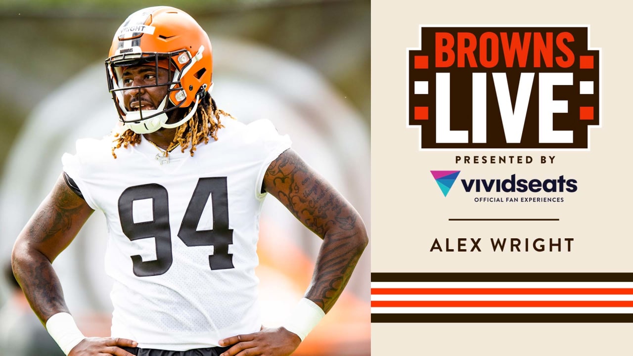 Exclusive interview with Alex Wright on Browns Live Exclusive interview with Alex Wright on Browns Live