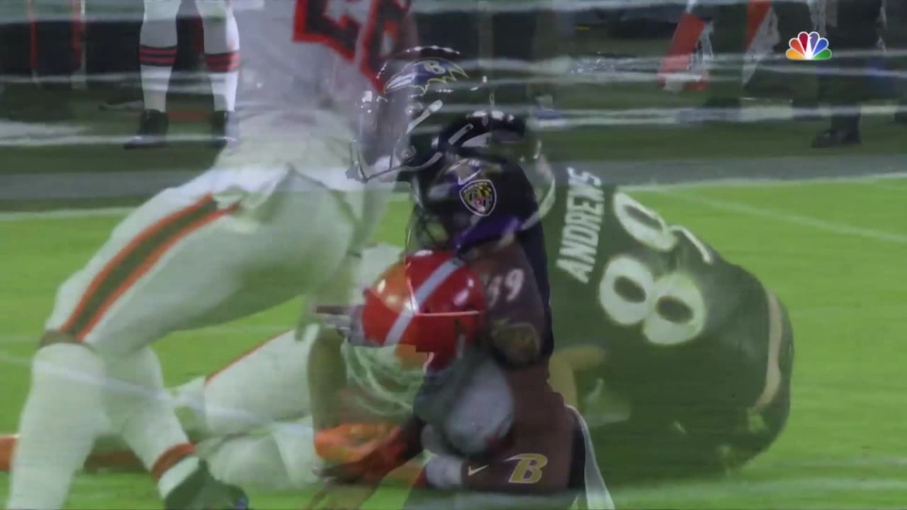 John Johnson III hauls ricocheted INT for Browns' FOURTH pick vs. Jackson